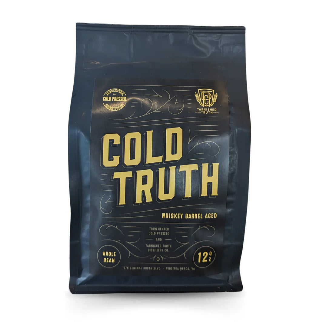 Cold Truth - Whiskey Barrel-Aged Coffee – Tarnished Truth