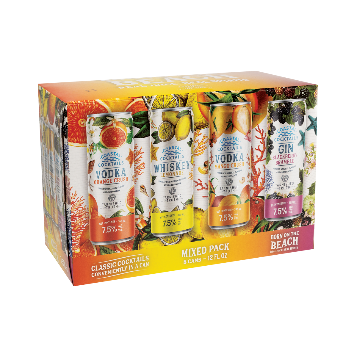 Coastal Cocktails - SUNSET MIXED PACK – Tarnished Truth